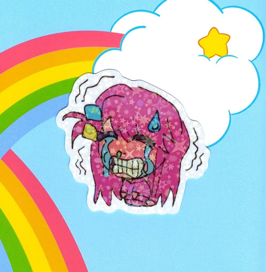 Bocchi Anguish 2 Inch / 5 Cm Sticker - Etsy