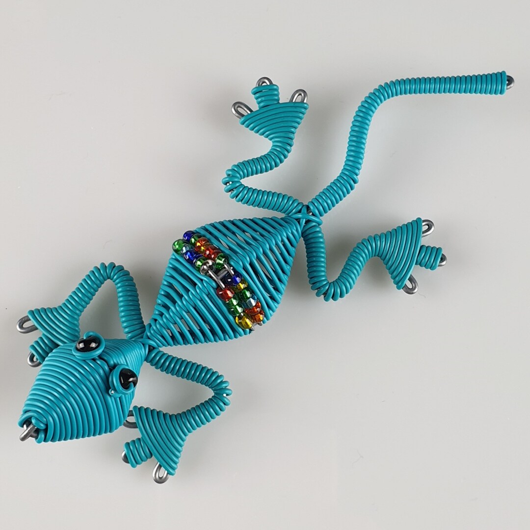 Lucky Gecko - Fridge Magnet - Etsy