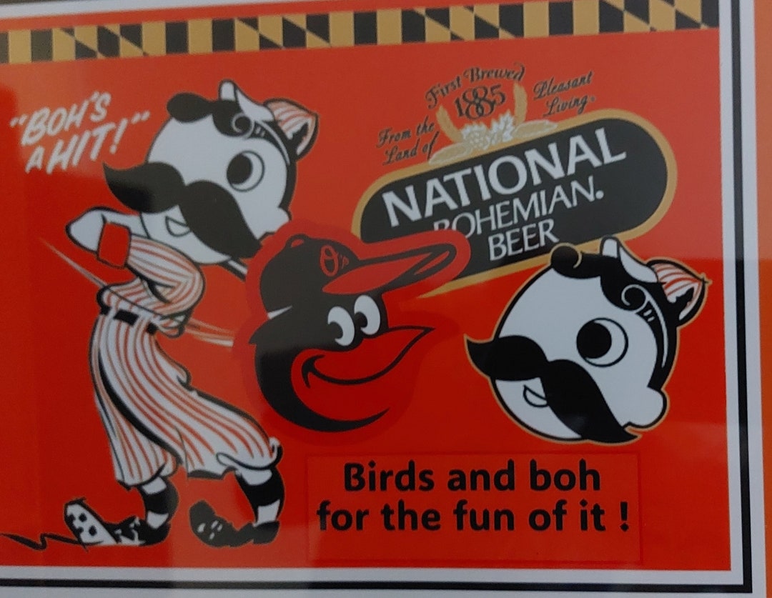 12x15 Matted Framed Natty Boh Picture - Etsy