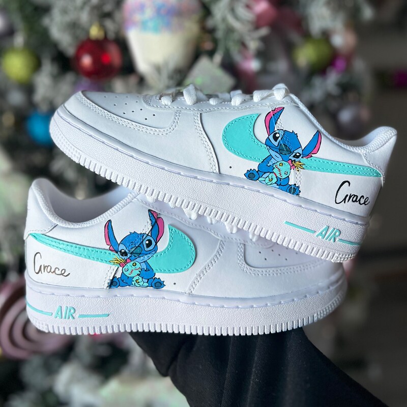 Lilo Stitch Converse - Etsy UK