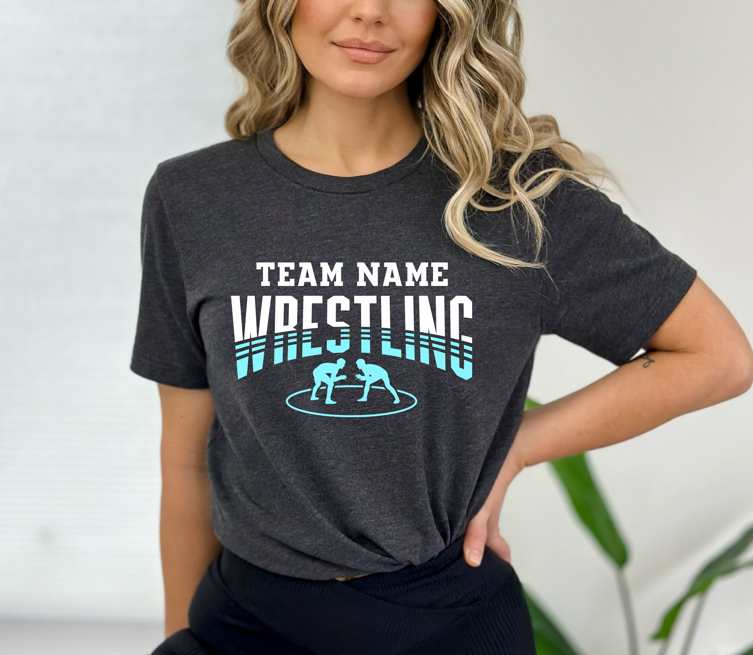 Custom Wrestling Shirt, Wrestling Shirt, Custom Team Name, Wrestling ...