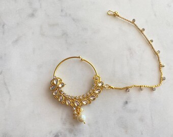 Indian Nath Nose Ring - Etsy