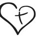 Heart With Cross Inside Svg, Jpg, and Cross Stitch Pattern Pdf - Etsy