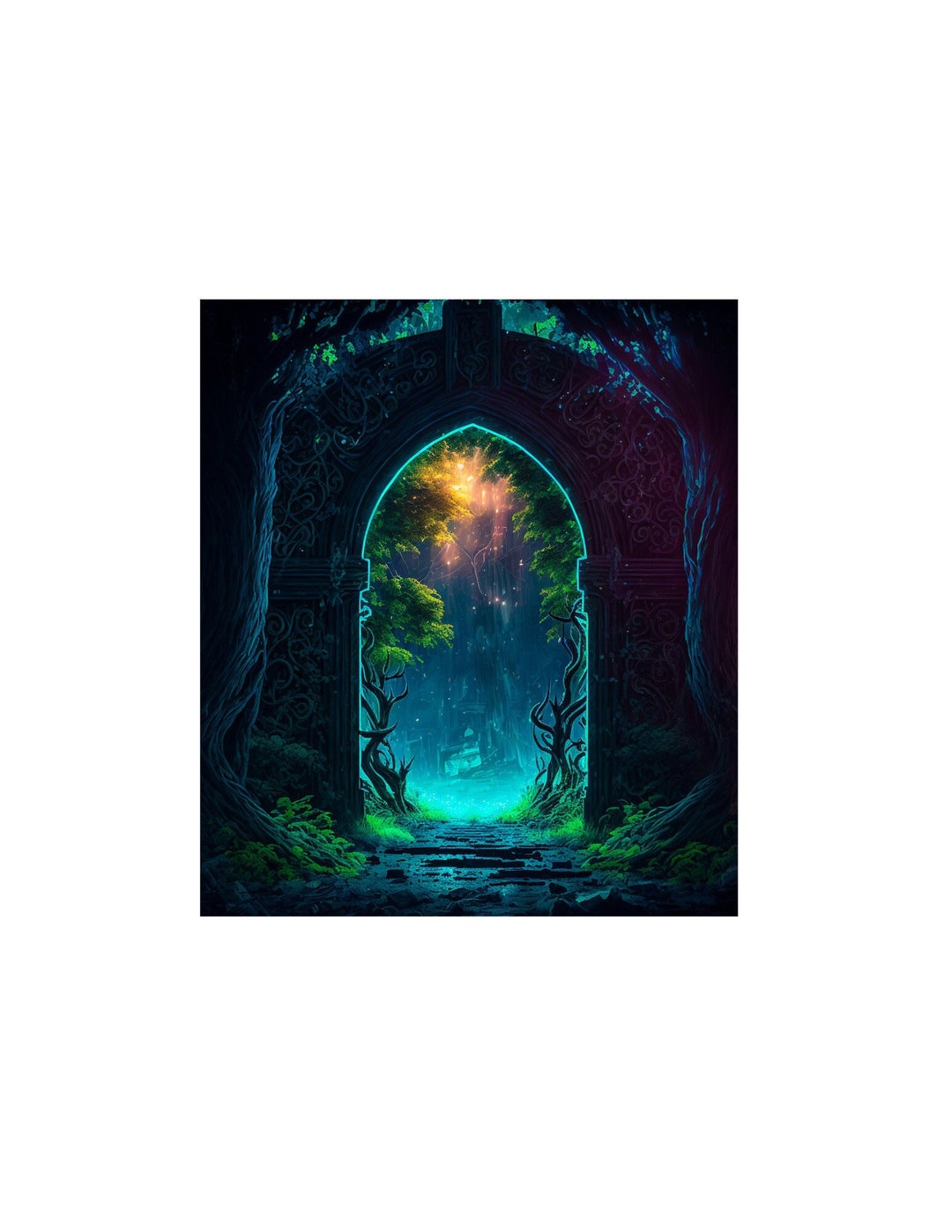 Magical Gateway Cross Stitch Pattern PDF - Etsy