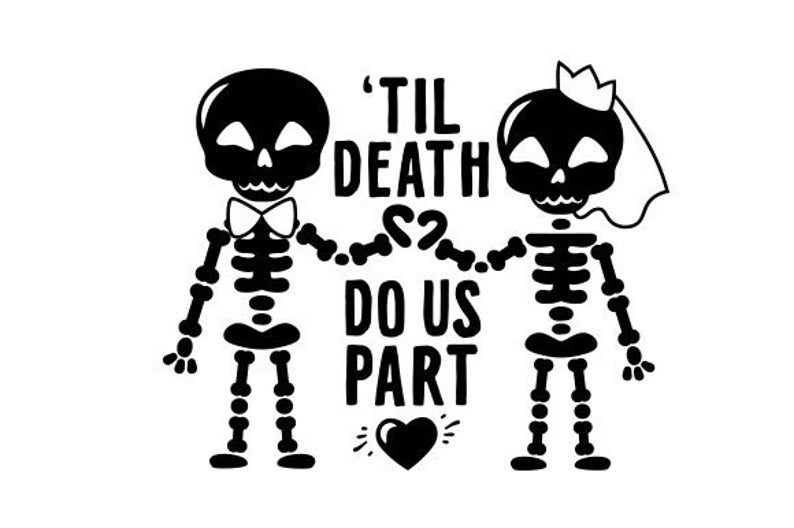 File Bundle: Til Death Do Us Part Png Jpg Svg and Cross - Etsy Israel