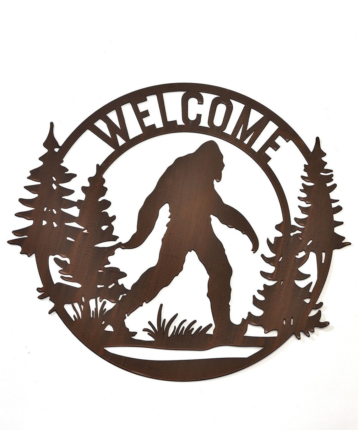 File Bundle: Bigfoot Welcome Sign Svg Png Jpg and Cross - Etsy