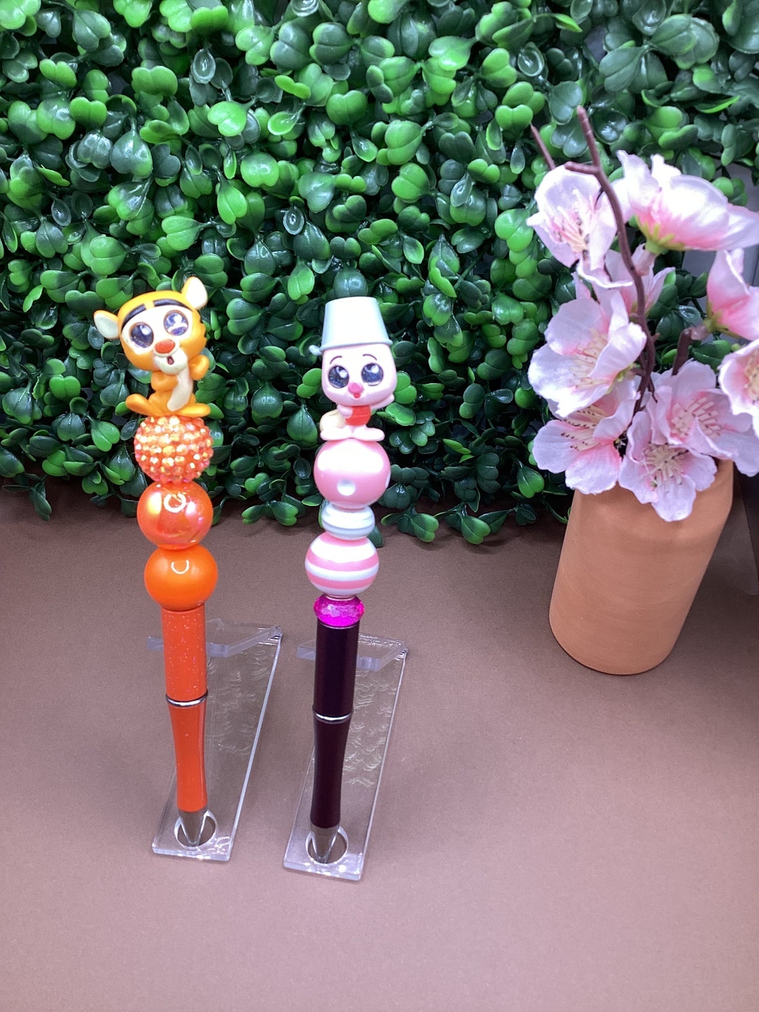 Piglet or Tigger Doorable Bead Pen - Etsy