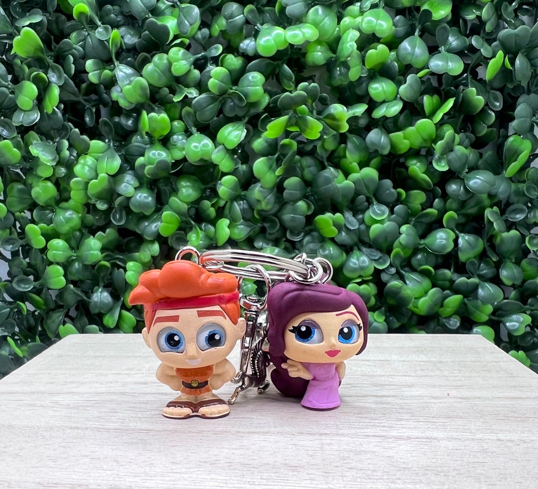 Hercules and Meg Disney Doorable Keychain - Etsy