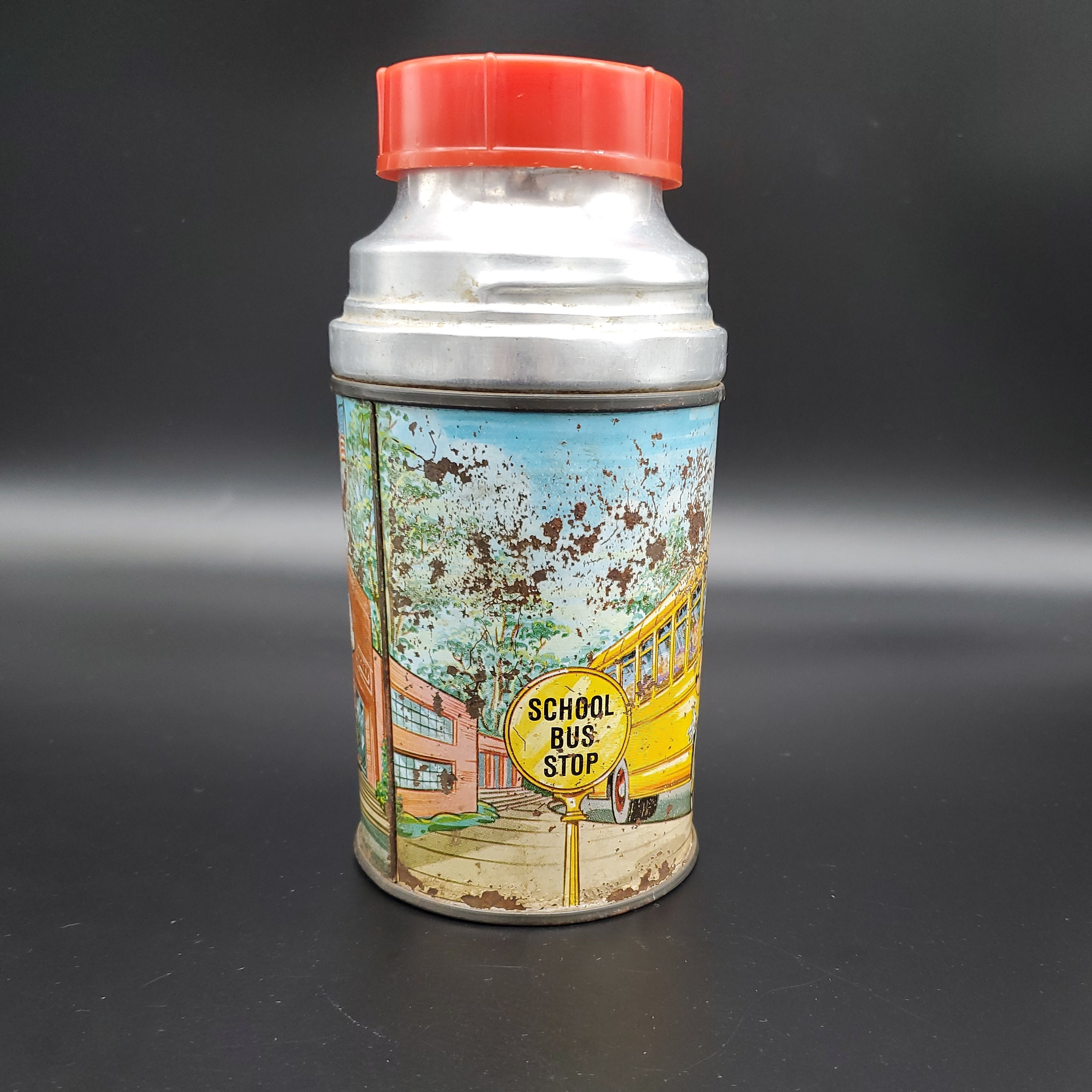 Rare Aladdin Industries Mickey Mouse Metal Half Pint Disney Mickey ...