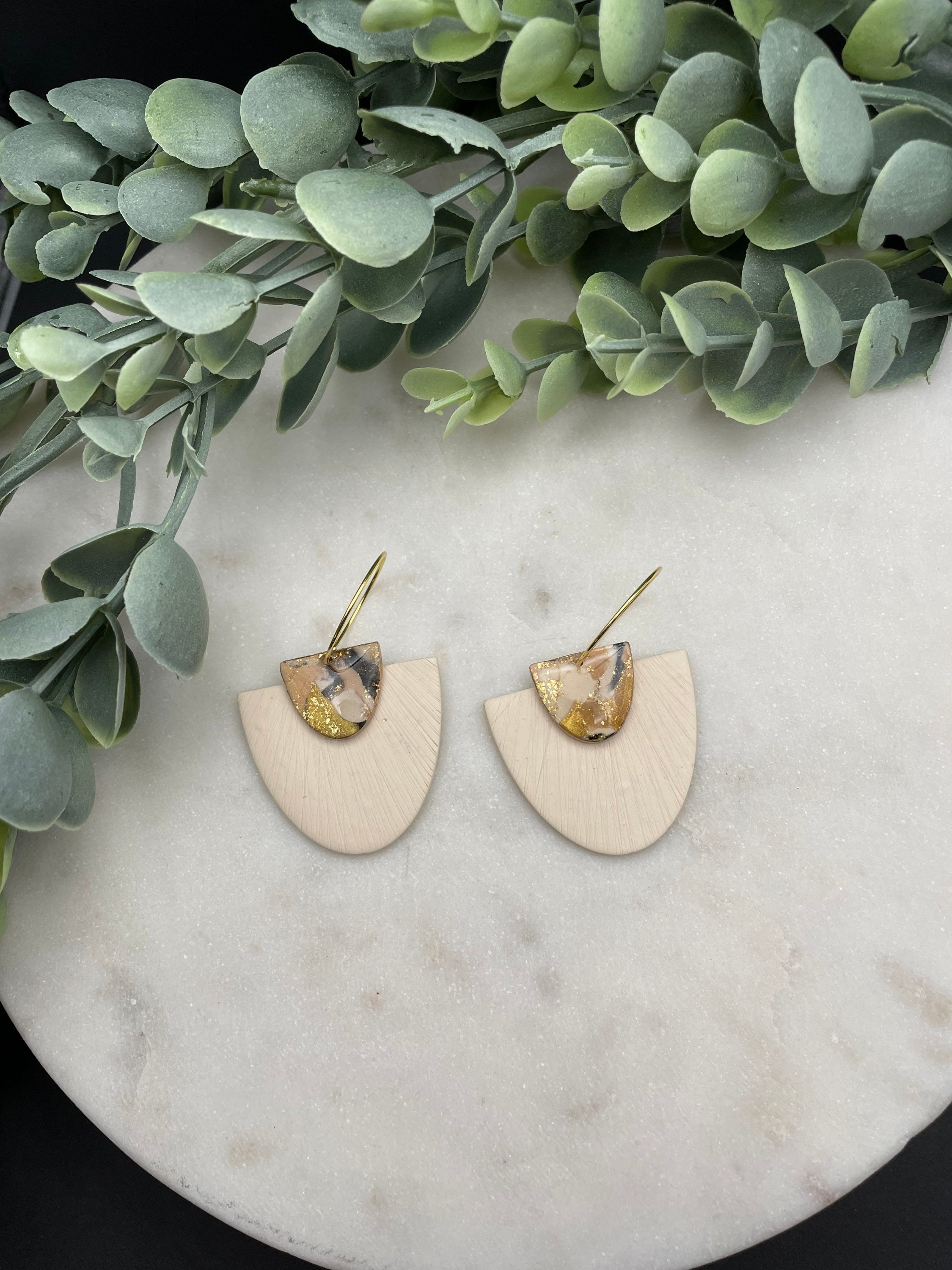 Layered Earrings - Etsy