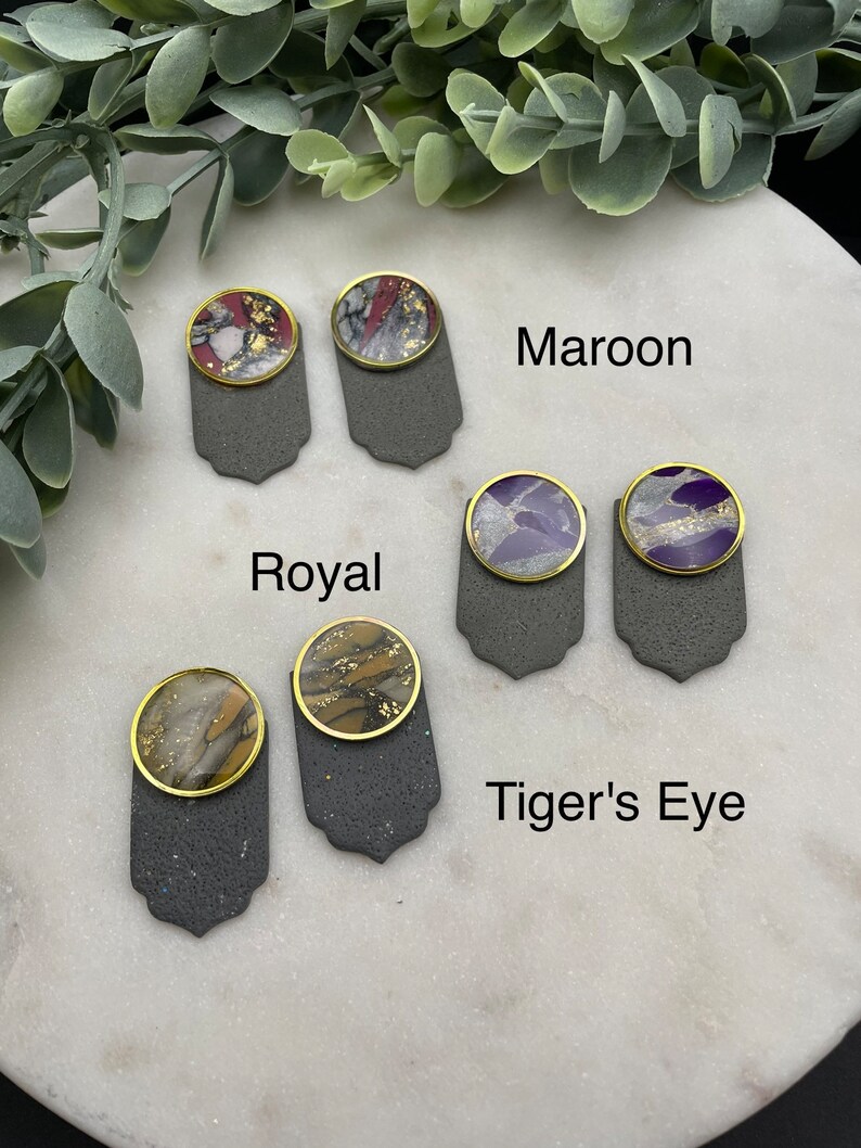 Layered Earrings - Etsy