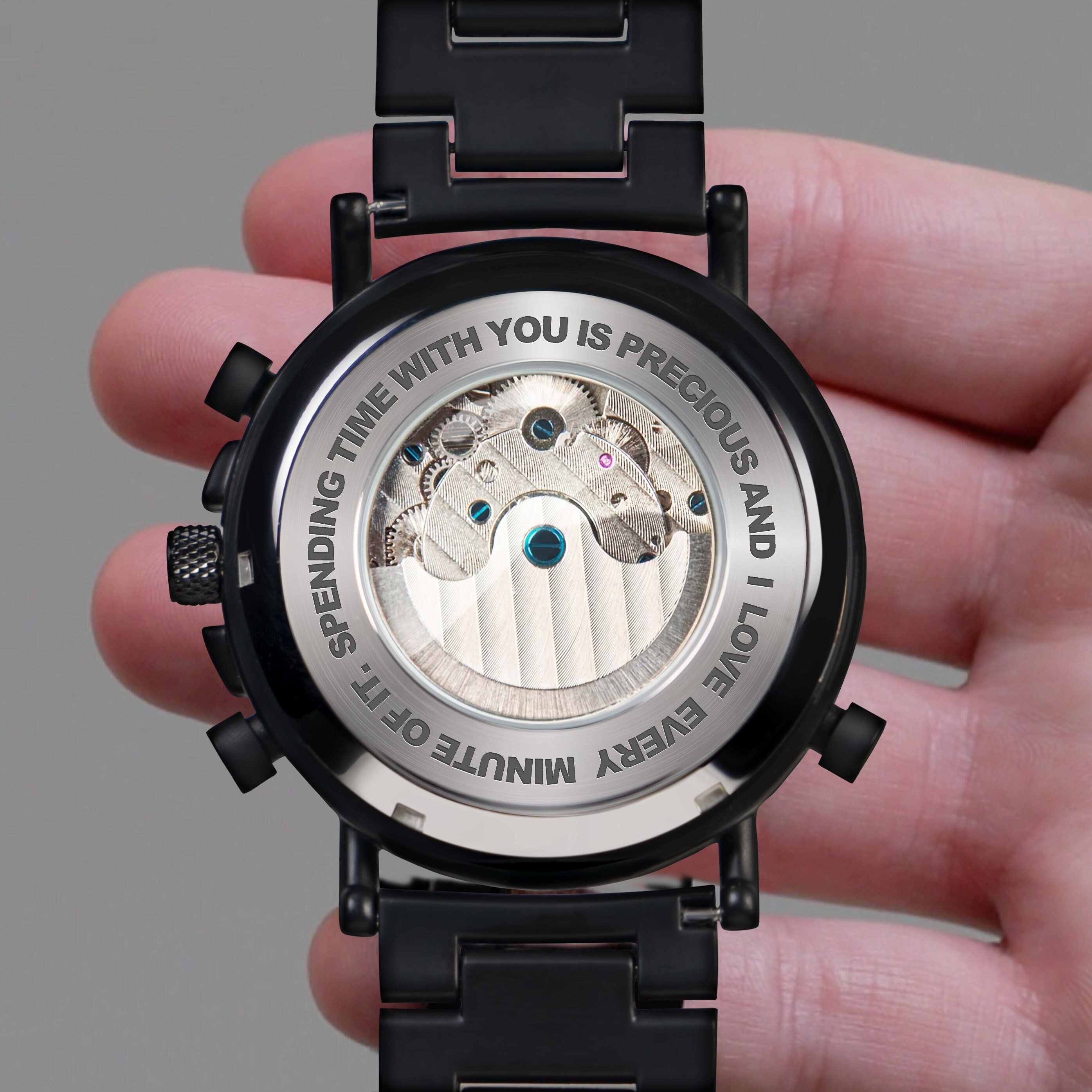 Wood Watches for Men, Mens Wooden Watch Handmade Automatic, Mechanical ...