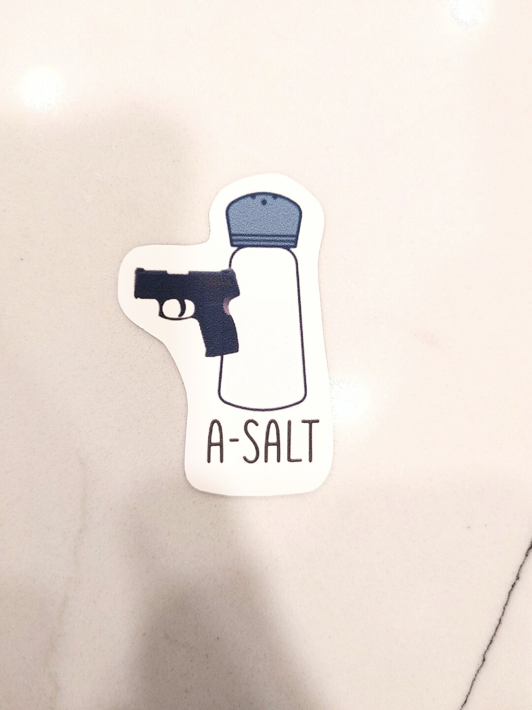 A-salt Sticker, Punny Sticker, Pun Sticker, Food Pun Sticker, FAST ...