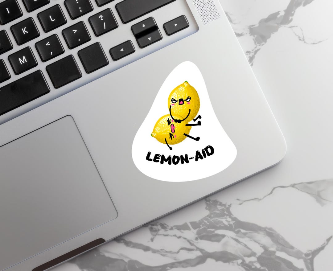 Lemon Aid CPR Medical Sticker, for Water Bottles, Laptops, Planners ...