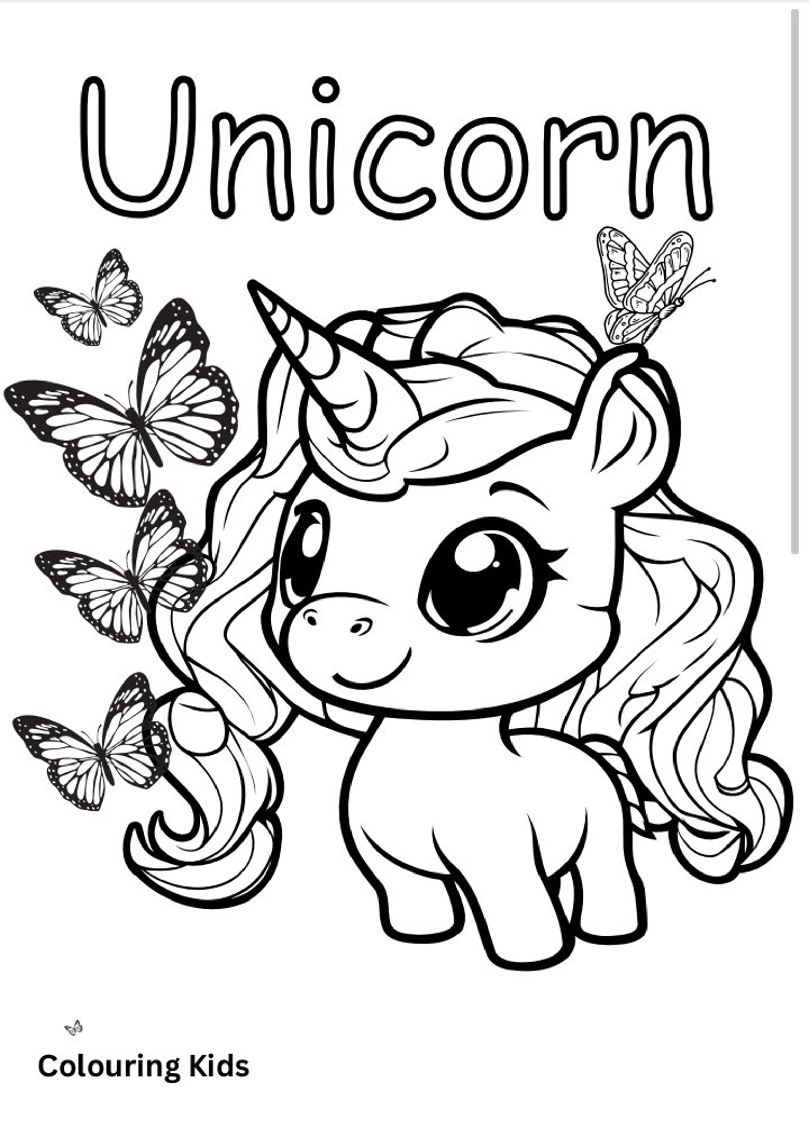 Printable Colouring Drawings All in One ( 4 Pieces) - Etsy