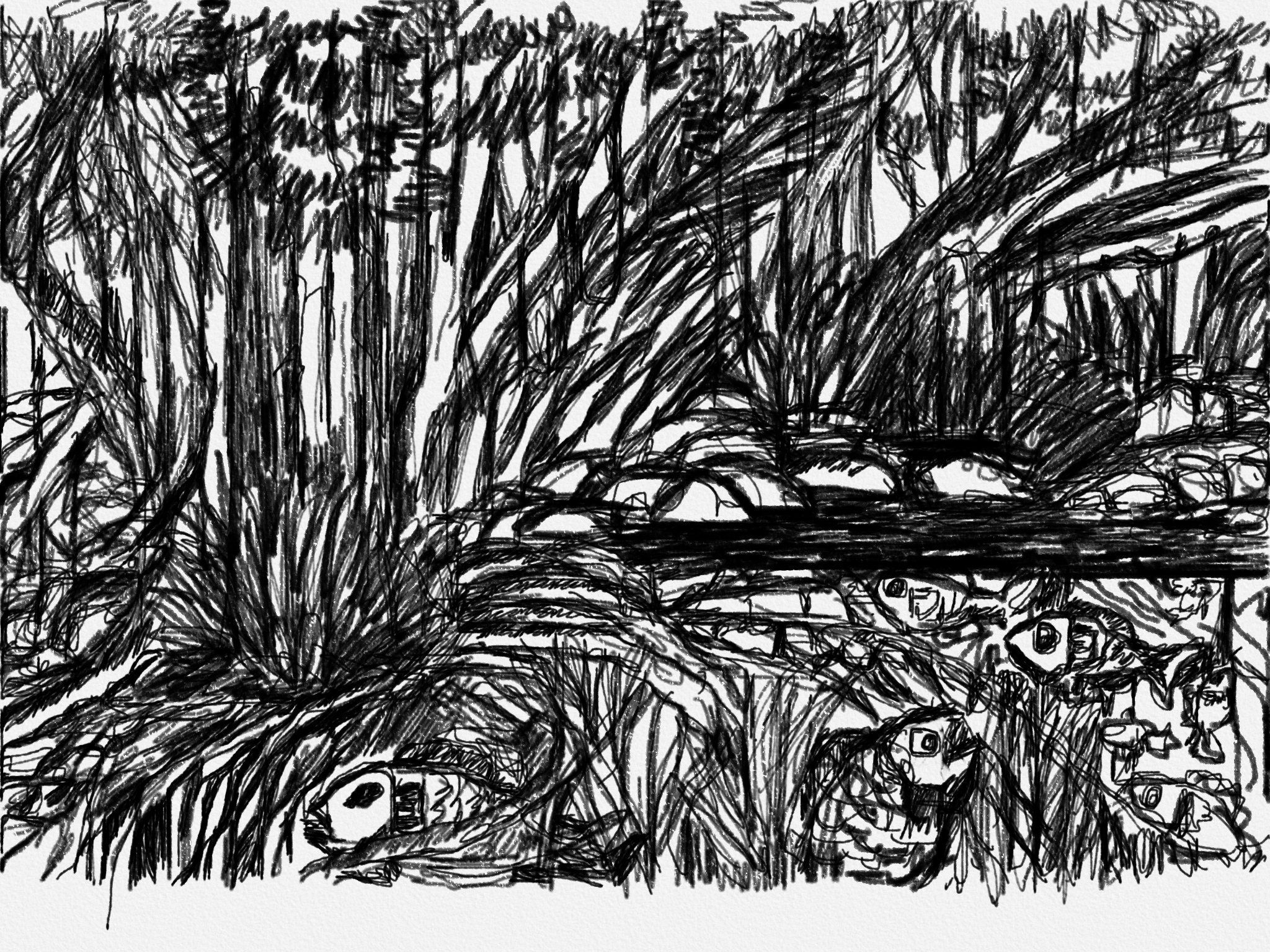 Printable Digital Pencil Drawing - Etsy