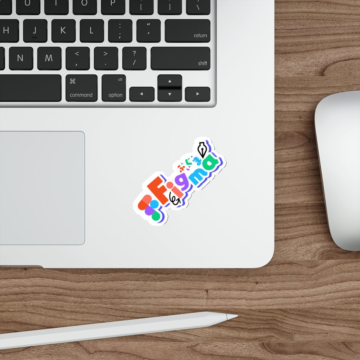 Figma Sticker for Laptop and MacBook Super Gloss Photoshop Sticker ...