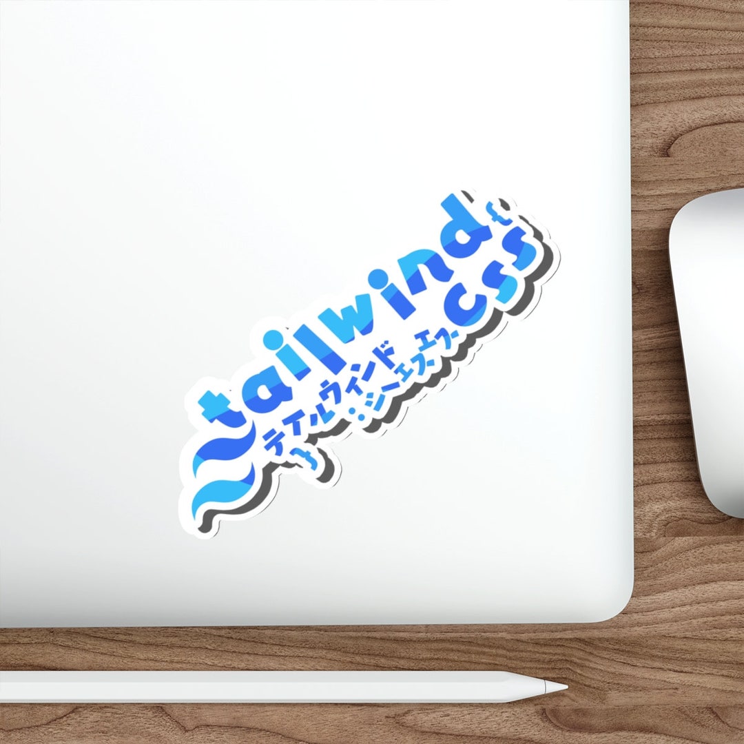 Tailwind CSS Developer Sticker for Laptop and MacBook Super Gloss ...