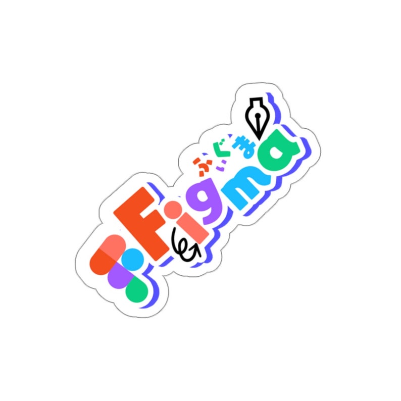 Figma Sticker for Laptop and MacBook Super Gloss Photoshop Sticker ...
