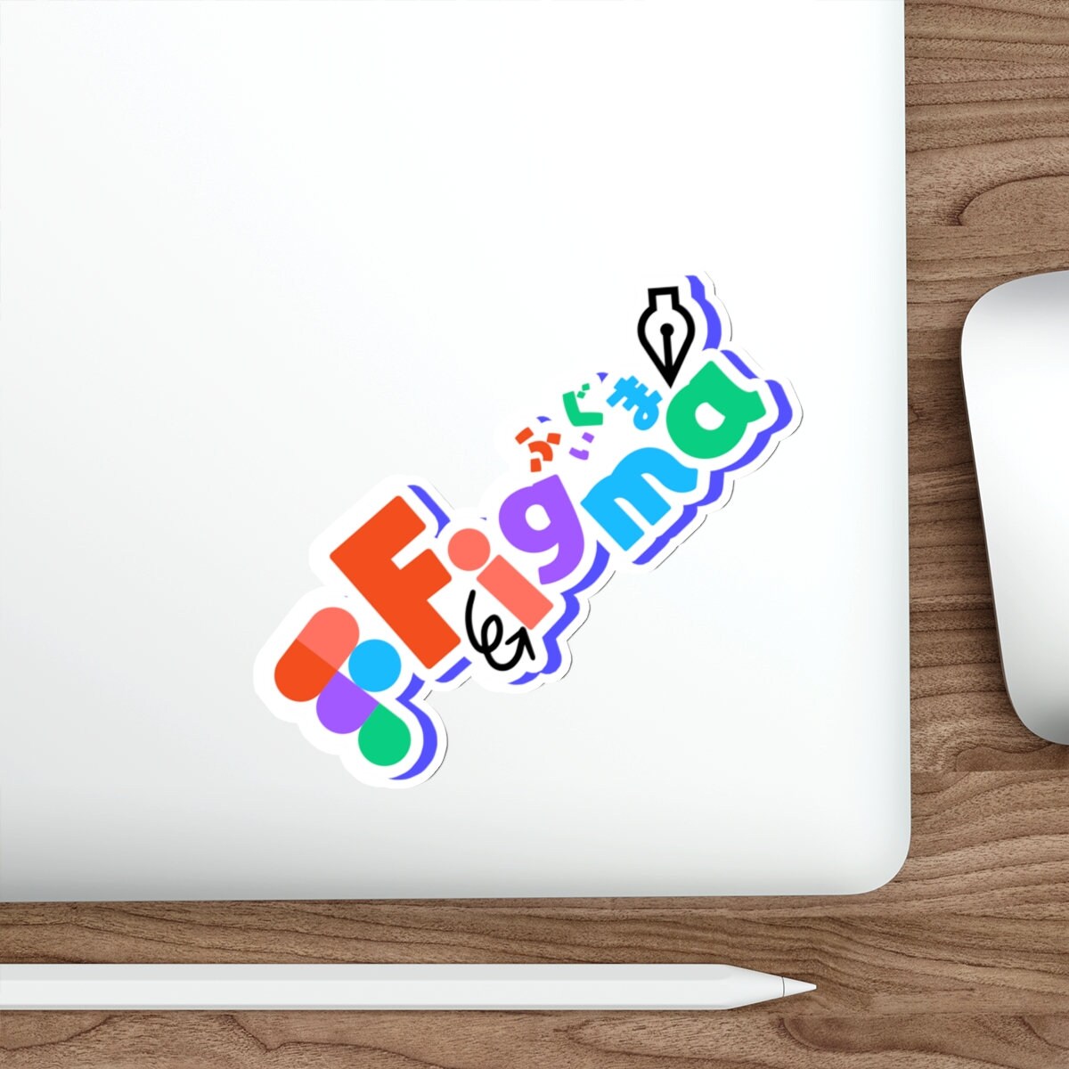 Figma Sticker for Laptop and MacBook Super Gloss Photoshop Sticker ...