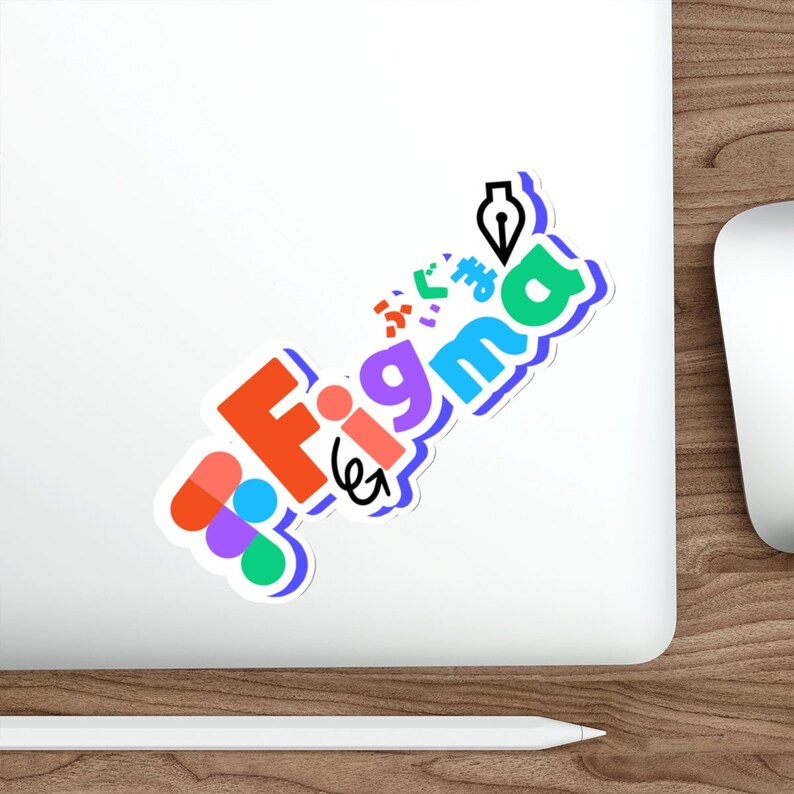 Figma Sticker for Laptop and MacBook Super Gloss Photoshop Sticker ...