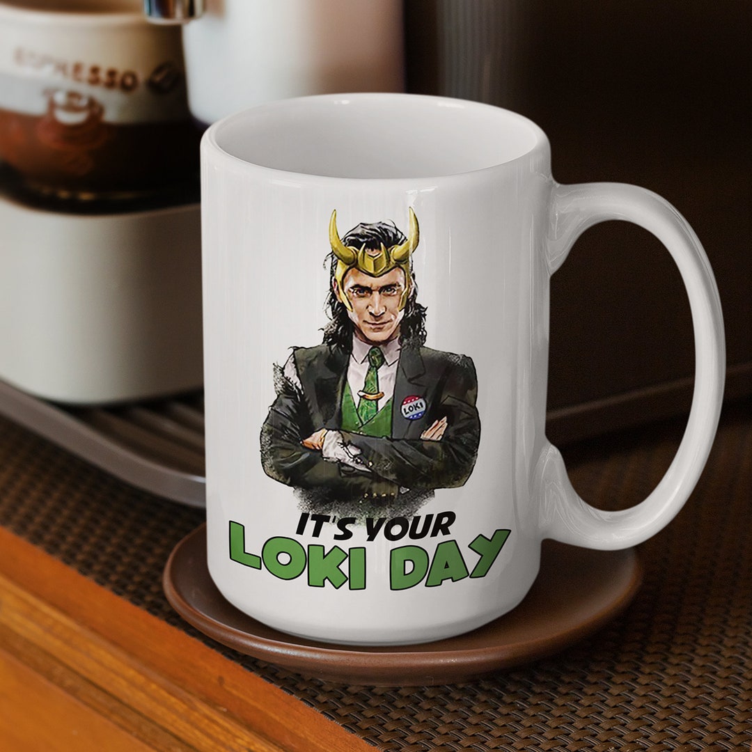 LOKI God of Mischief Mug, It's Your Lucky Day Mug, Loki Coffee Mug ...