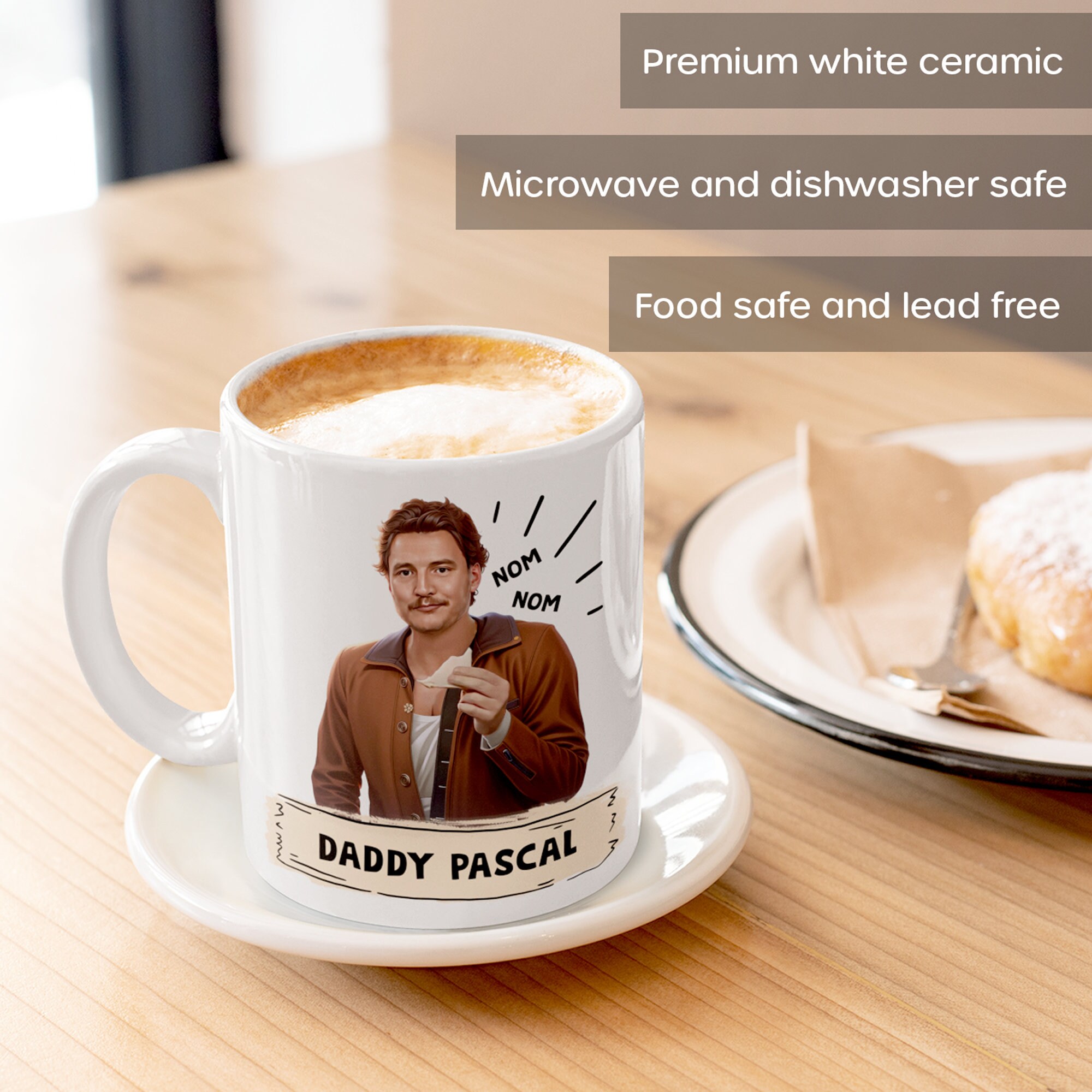 Pedro Pascal Mug: Funny Meme Coffee Cup - Last of Us Fan Gift - Etsy
