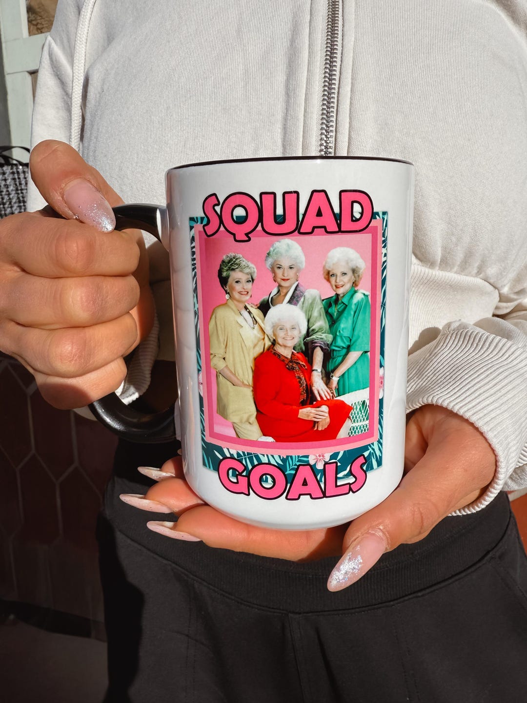 Squad Goals Mug – Golden Girls Coffee Cup, Funny Best Friends Gift ...