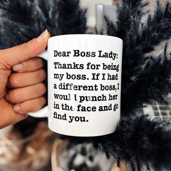Boss Lady Mug - Etsy