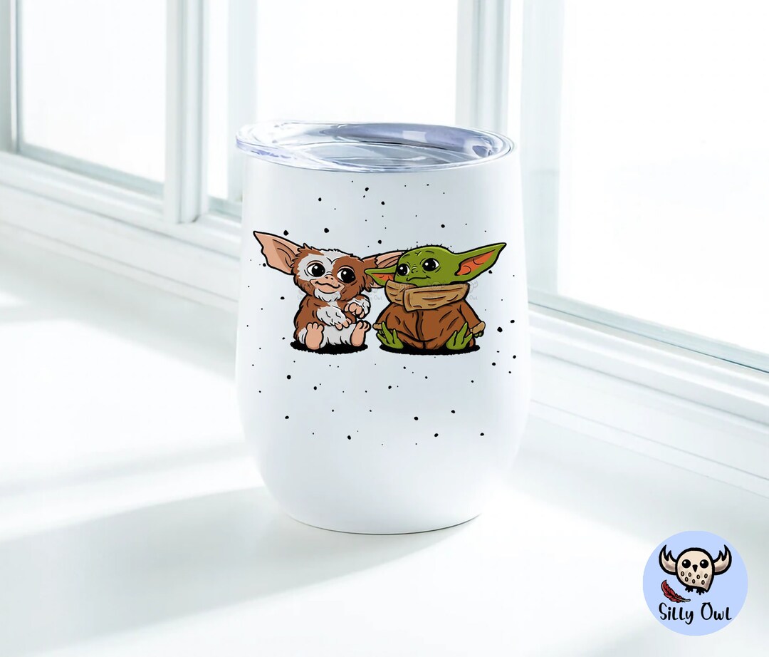 Best Friends Gift | Baby Alien and Gizmo Tumbler | Personalized Gifts ...