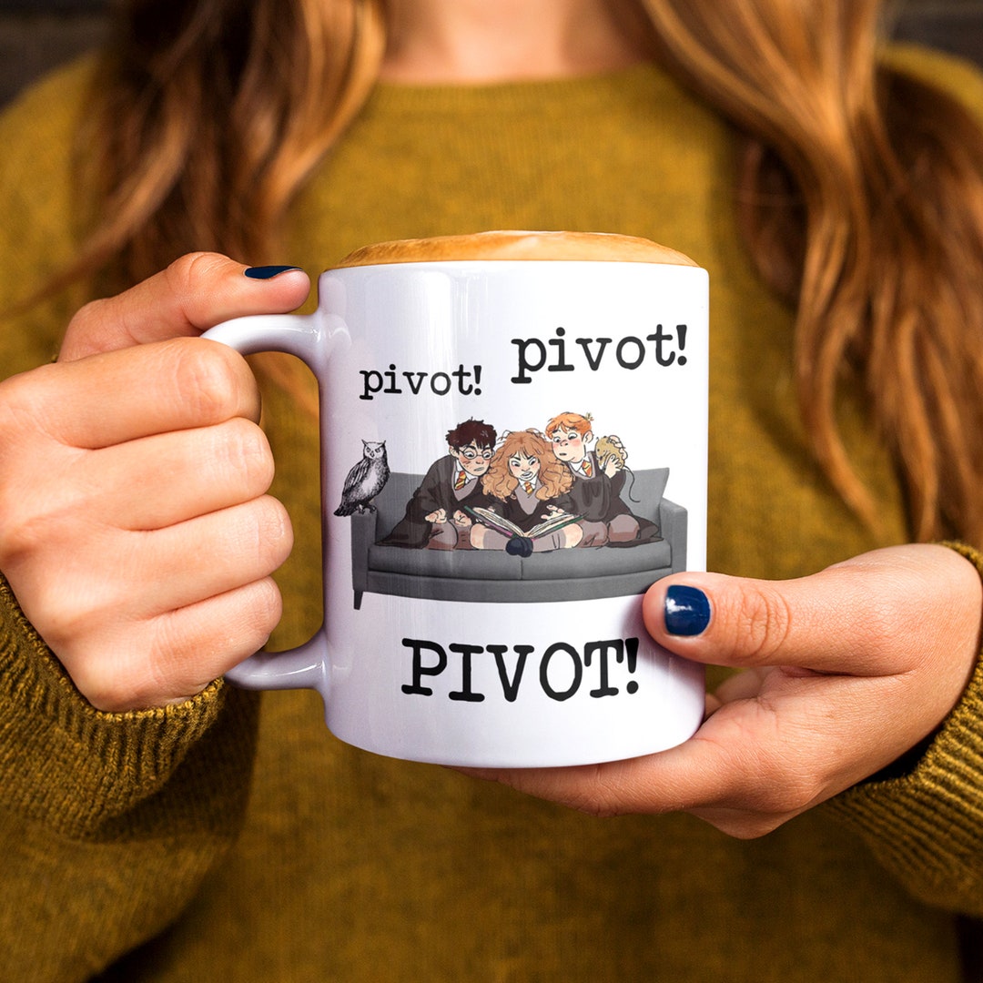 Funny Best FRIENDS Wizard Mug, Pivot Pivot Pivot, Awesome Gift for ...