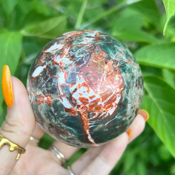 Money Agate Sphere - Etsy
