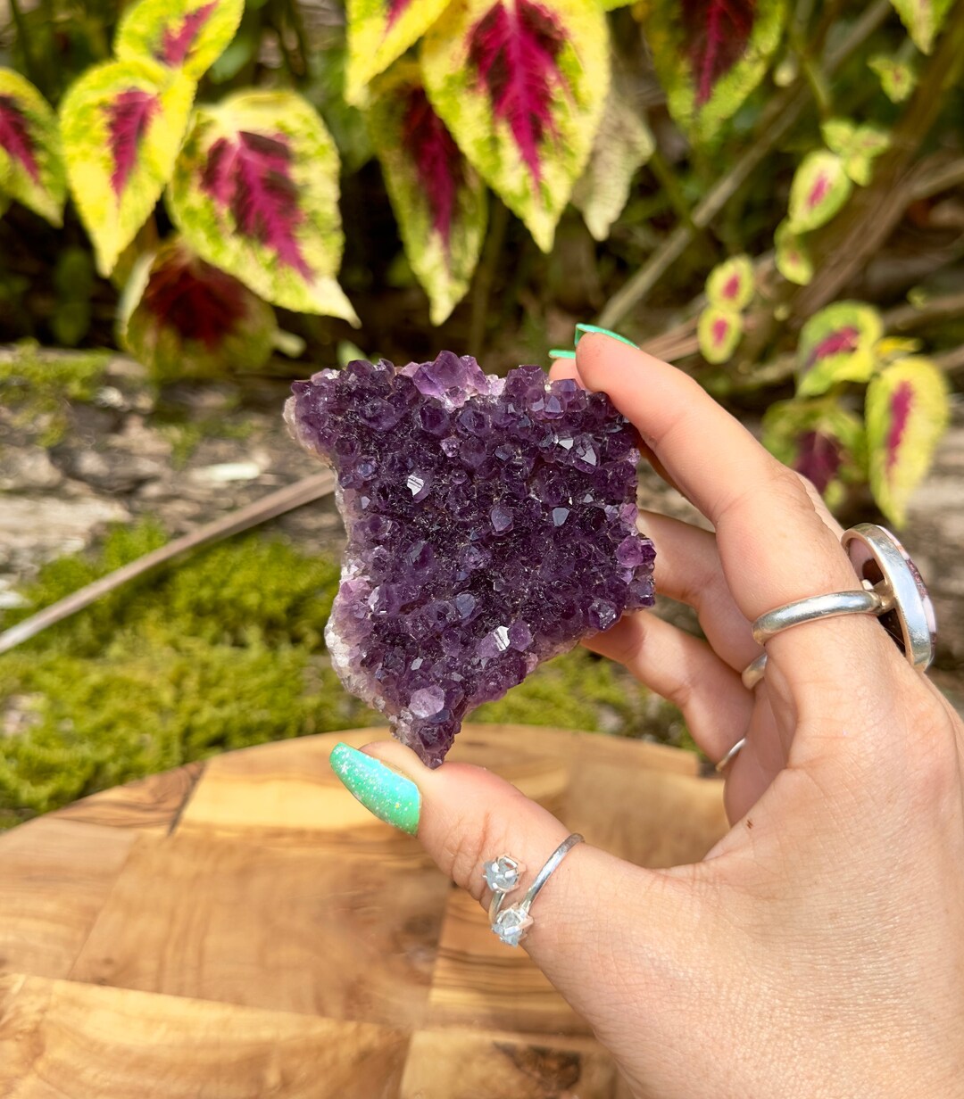 AAA Grade Alacam Amethyst Druzy Freeform - Turkish Sugar Amethyst Geode ...
