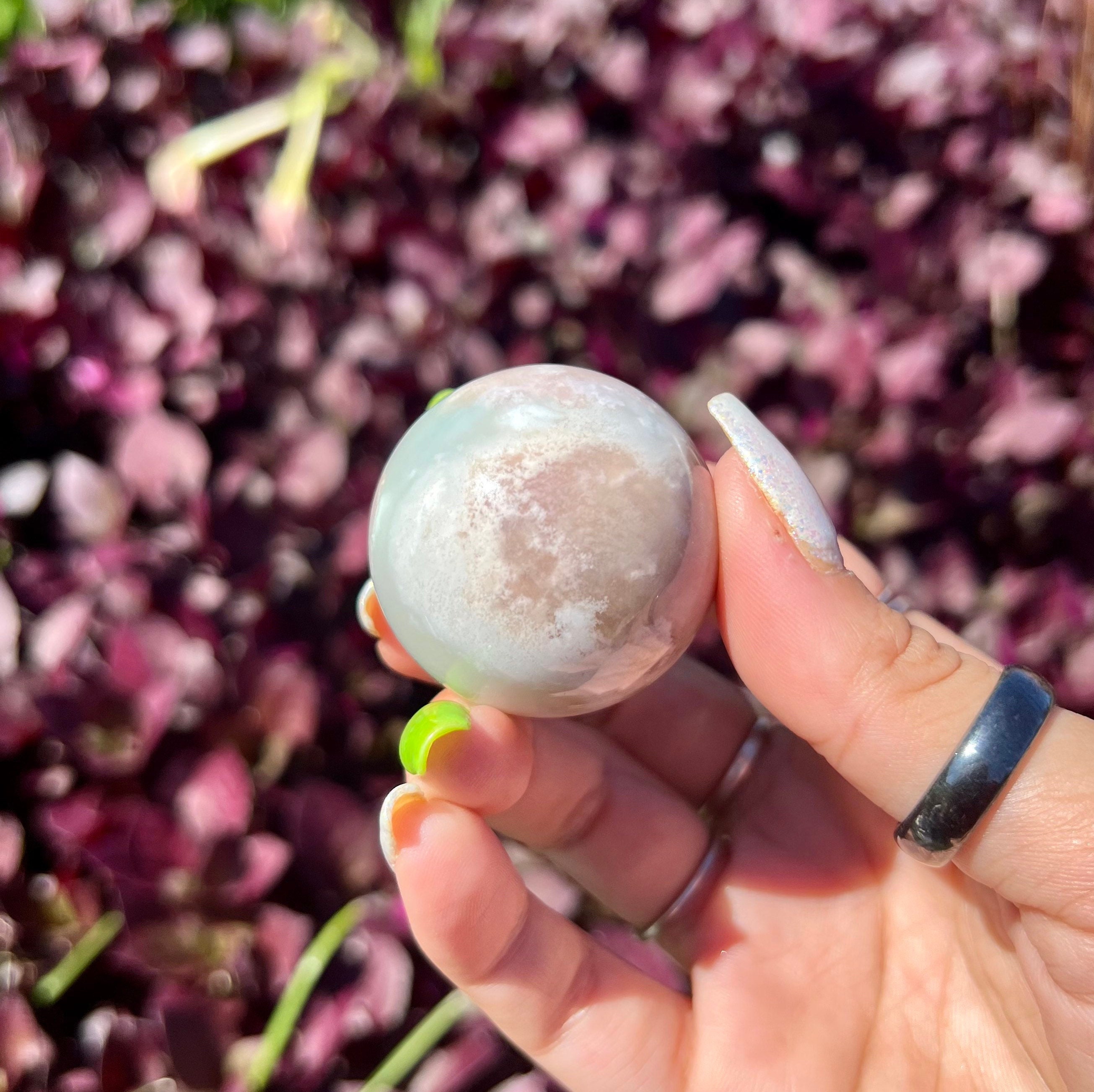 Is Green Flower Agate Natural at Wilfred Mccarty blog