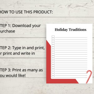 Christmas Planner Printable, Holiday Event Schedule (digital Download ...