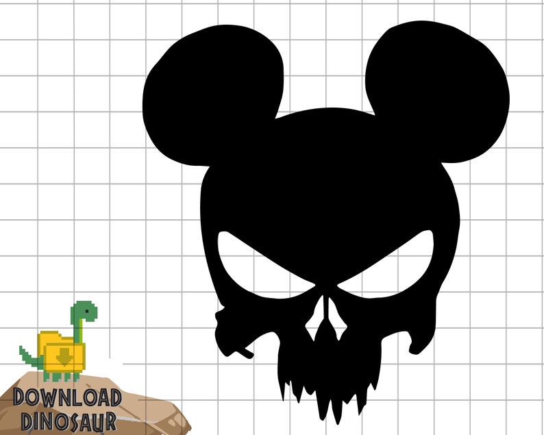 Mickey Halloween SVG, Cute Halloween Stickers, Halloween Clipart SVG ...