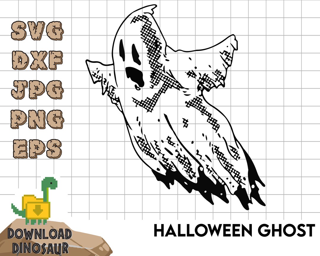 Ghost SVG, Ghost Clipart, Ghost Mask, Ghost PNG, Halloween SVG ...