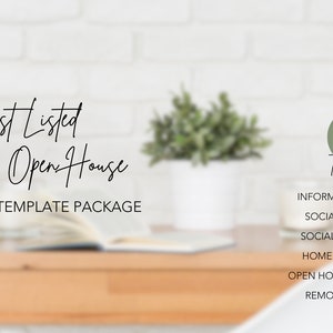 Open House + Just Listed Marketing Package - Etsy