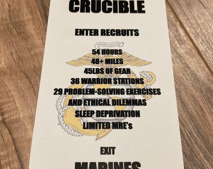 USMC Grunt Sticker - Etsy