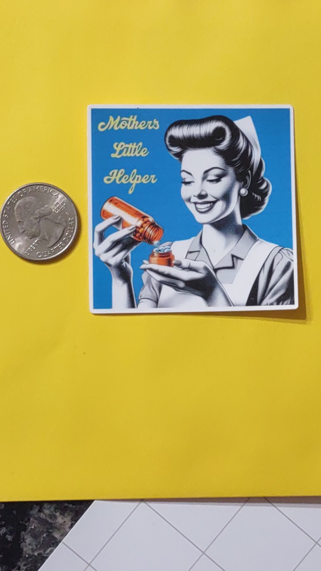 Mother's Little Helper Sticker - Etsy