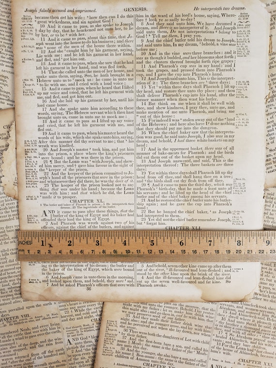 Bible Page Texture