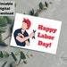 Printable Greeting Card Labor Day Card Woman Instant - Etsy