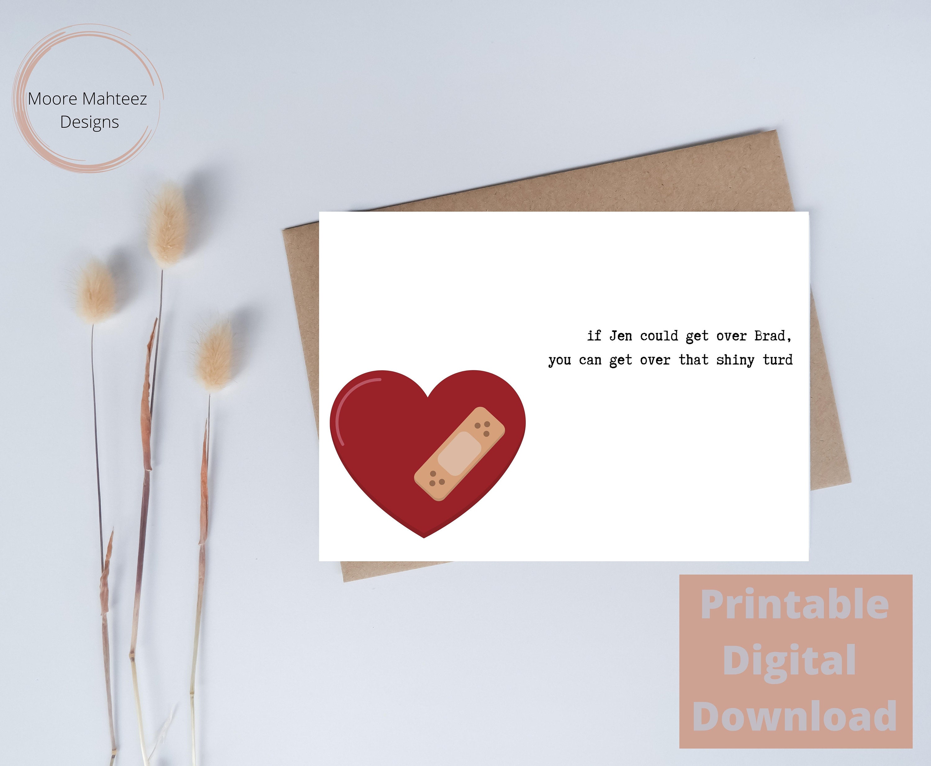 Printable Greeting Card | Breakup Card |love Card | Print at Home ...