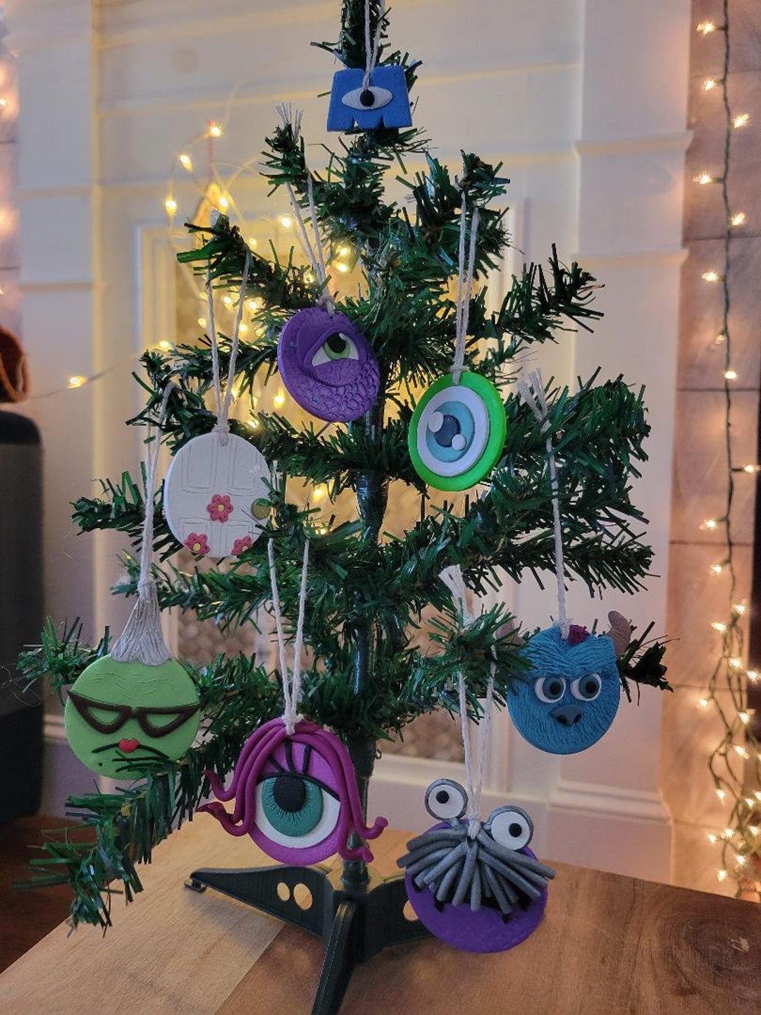 Monster Christmas Ornaments/ Monster Bundle - Etsy