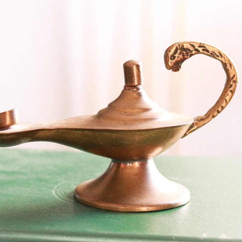 Genie Lamp - Etsy
