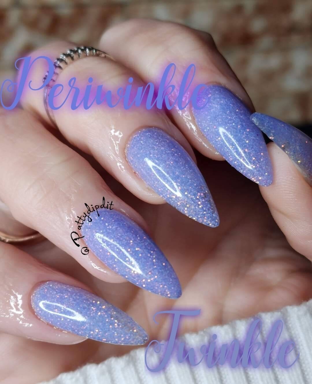 Periwinkle Twinkle Reflective Glitter, Extreme Bling Dip Powder - Etsy