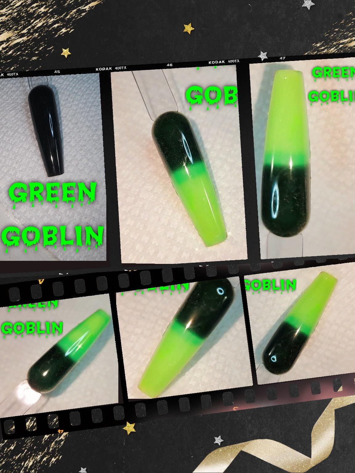 Green Goblin Nails