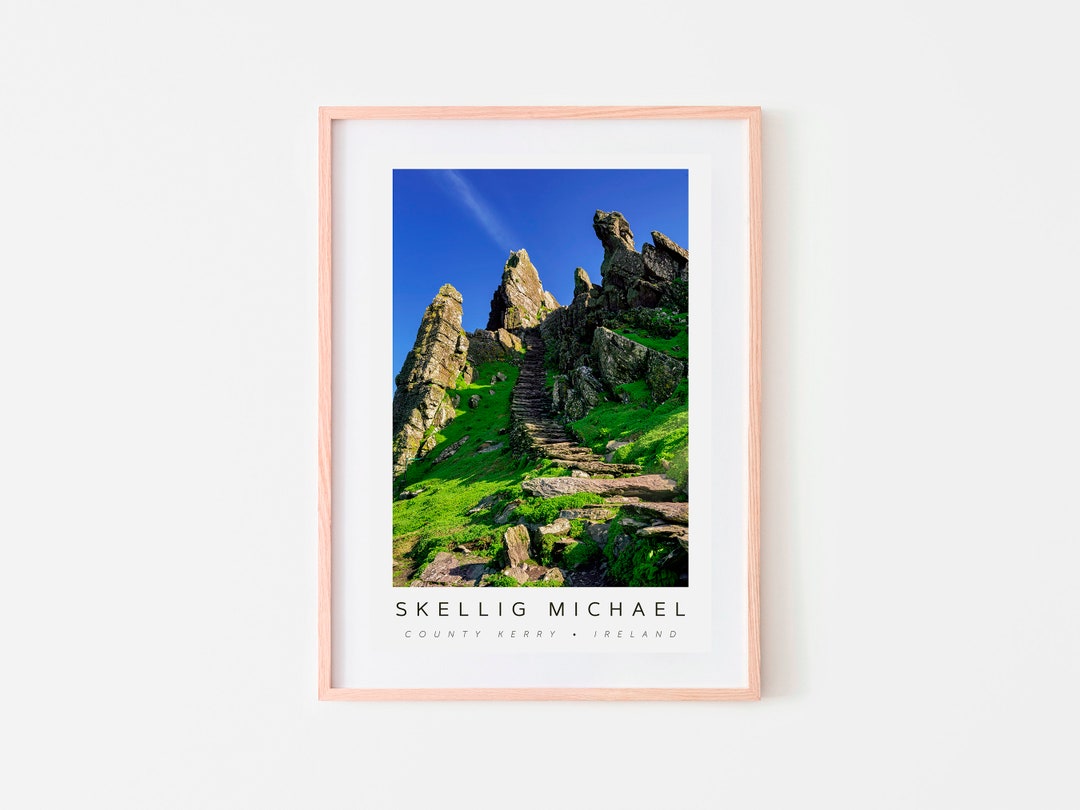 Skellig Michael, Rare Ireland Print, Printable Wall Hang, Ireland Home ...