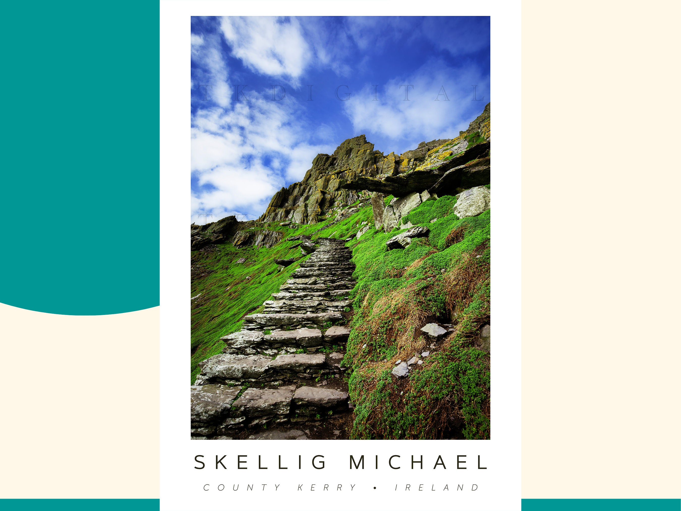 Skellig Michael, Rare Ireland Print, Printable Wall Hang, Ireland Home ...