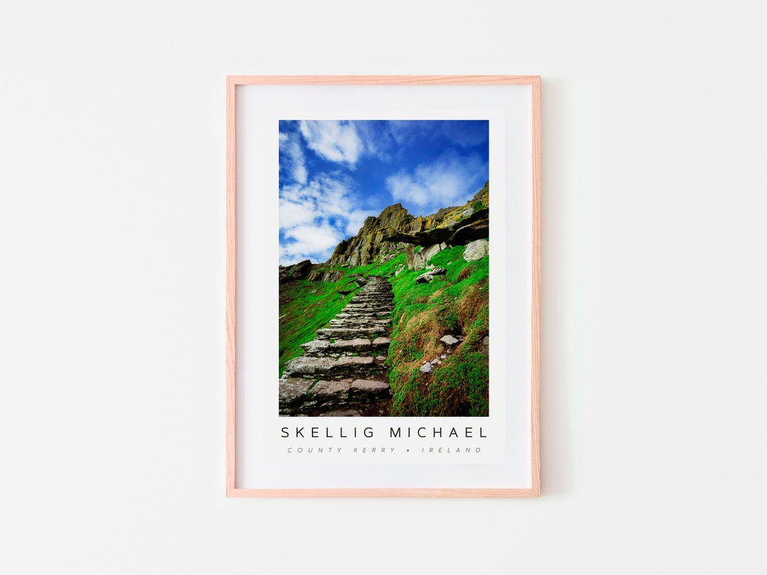 Skellig Michael, Rare Ireland Print, Printable Wall Hang, Ireland Home ...